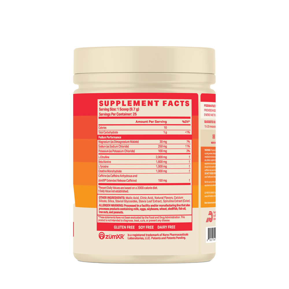 Athlete Pre | Blue Raspberry – PODIUM